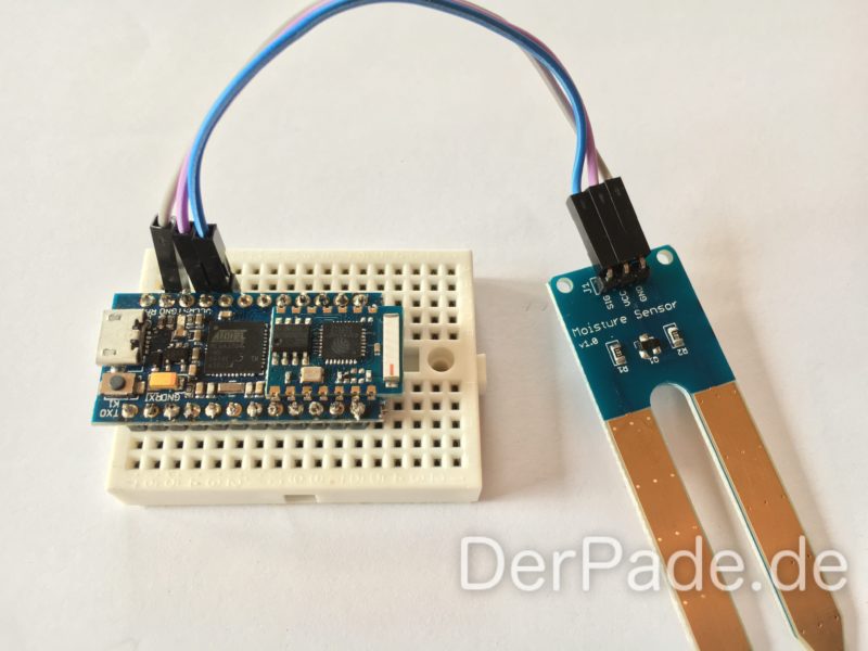 Tutorial: Arduino Cactus Rev 2 Soil Moisture Sensor - Der Pade