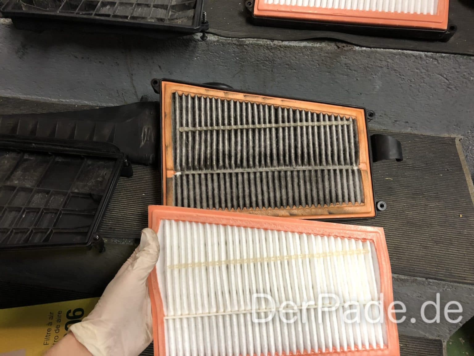 Anleitung 320CDI OM642 Luftfilter wechseln - Der Pade